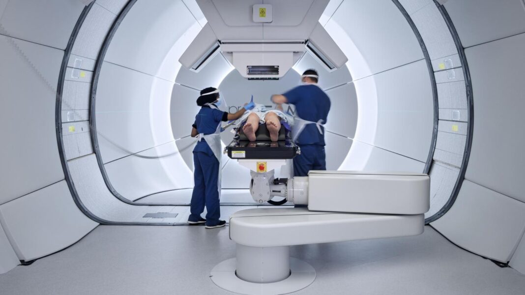 The first proton beam therapy for breast cancer patients in the UK ...