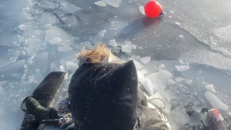 Nunavut hunters were saved after a walrus capsized their boat ...