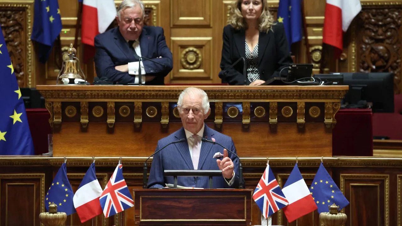 King Charles makes a historic speech at French senate - Commonwealth Union