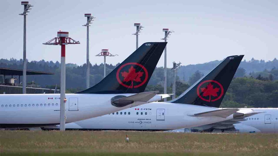 The pilot is grounded by Air Canada after… - Commonwealth Union