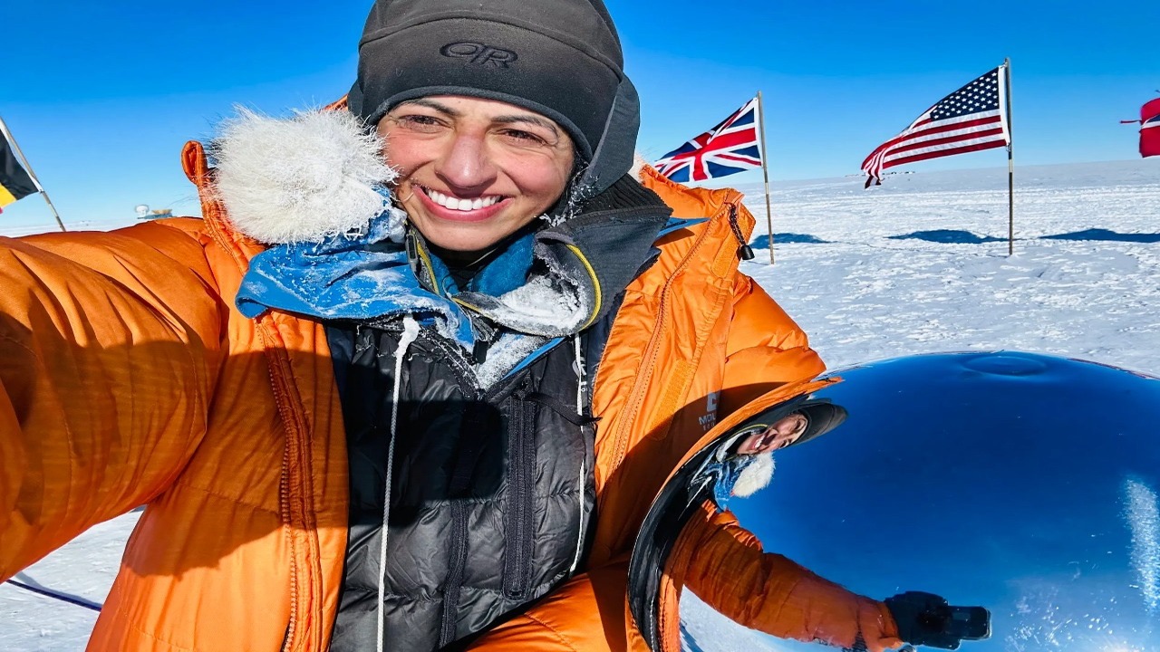 ‘Polar Preet’ sets a record for the fastest solo ski across Antarctica ...
