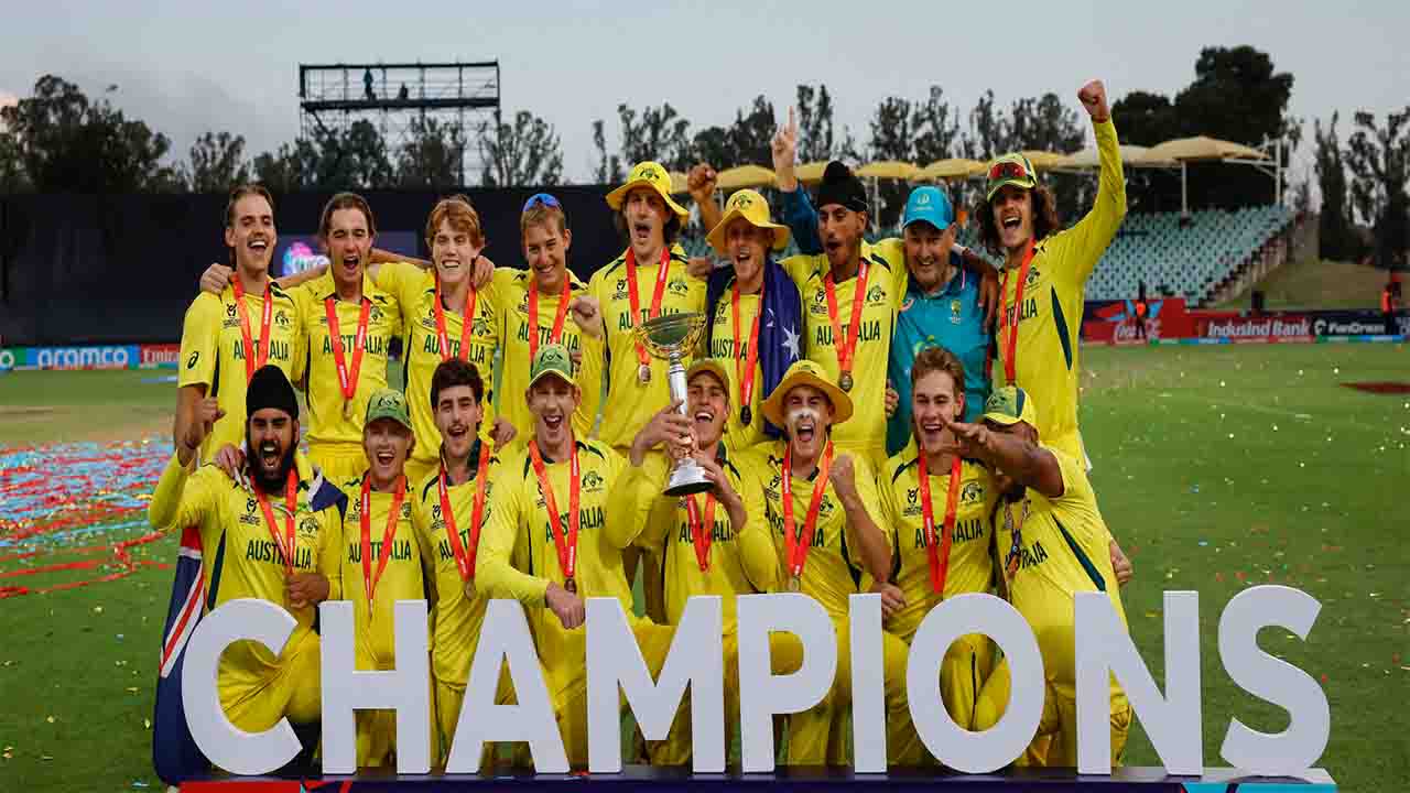 Australia wins fourth U-19 Men's Cricket World Title defeating India ...