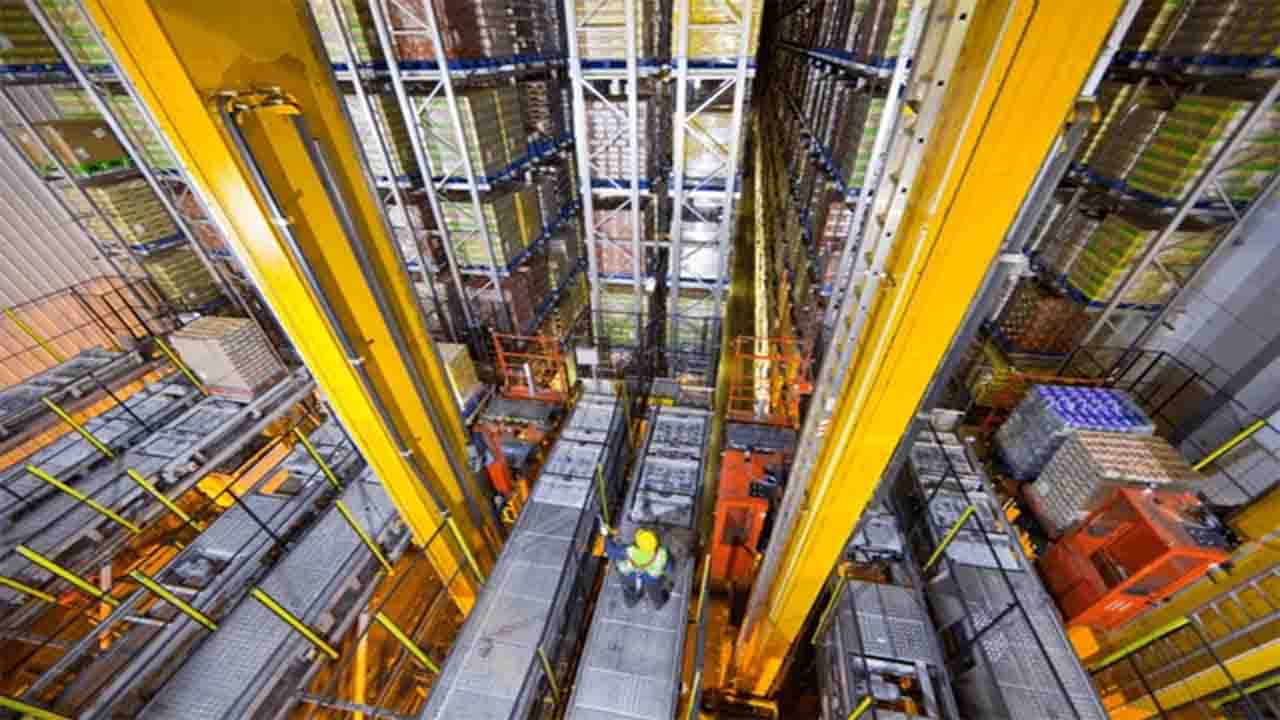 Automated storage solution designed for cable drums. - Commonwealth Union
