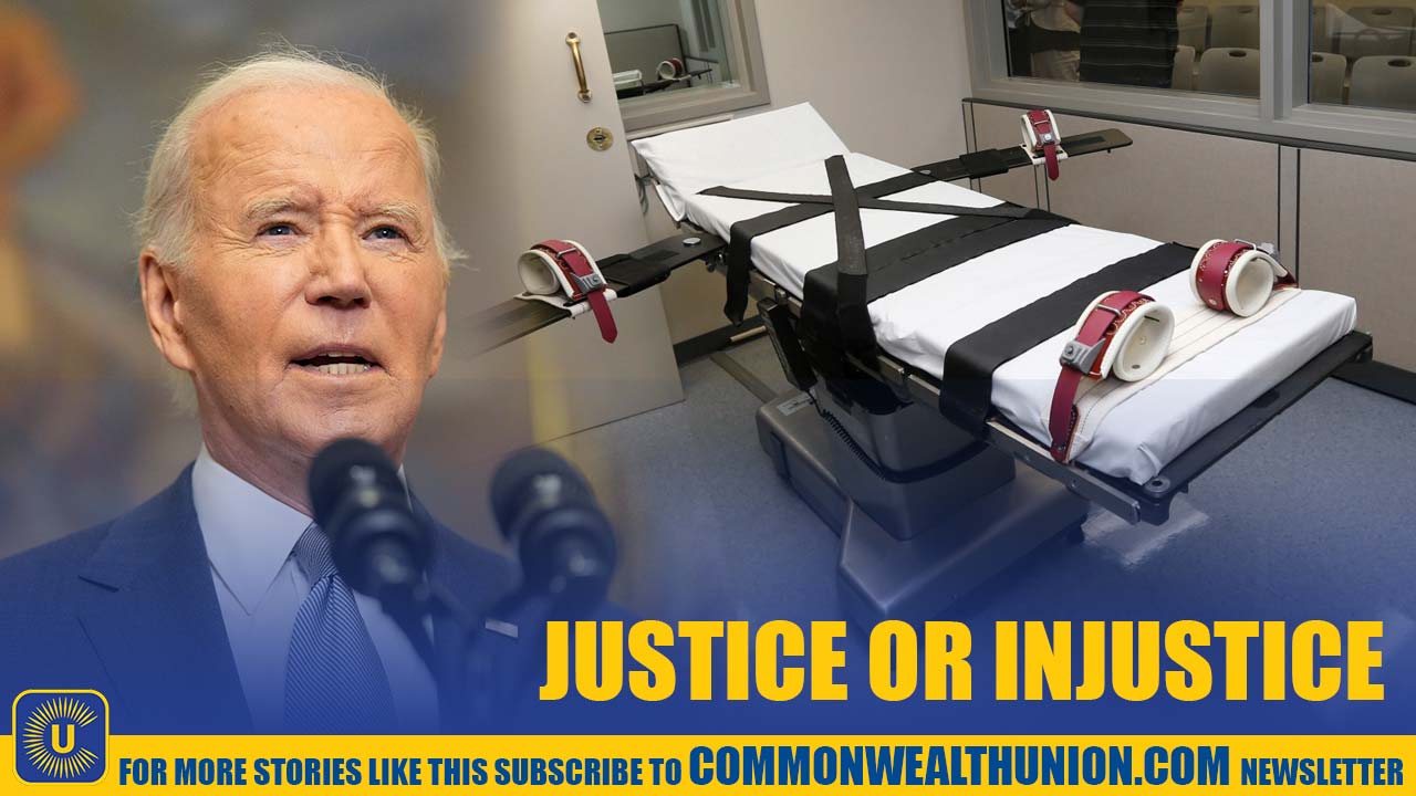 Biden’s Death Row Decision: Compassion or Controversy? - Commonwealth Union