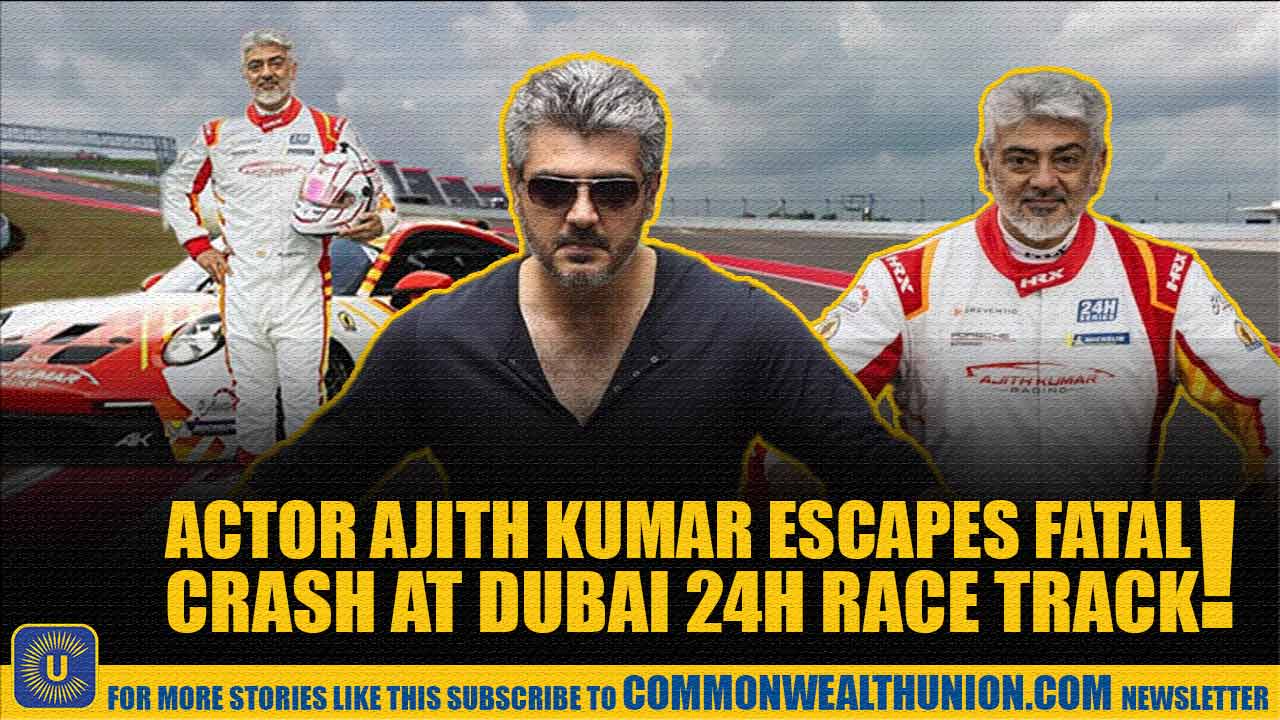 Terrifying Accident at Dubai Race Track: Ajith Kumar’s Calm Exit Stuns ...