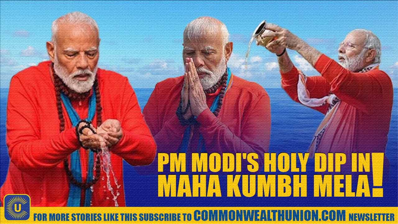 PM Modi's Sacred Dip at Maha Kumbh Mela: A Moment of Divine Connection ...
